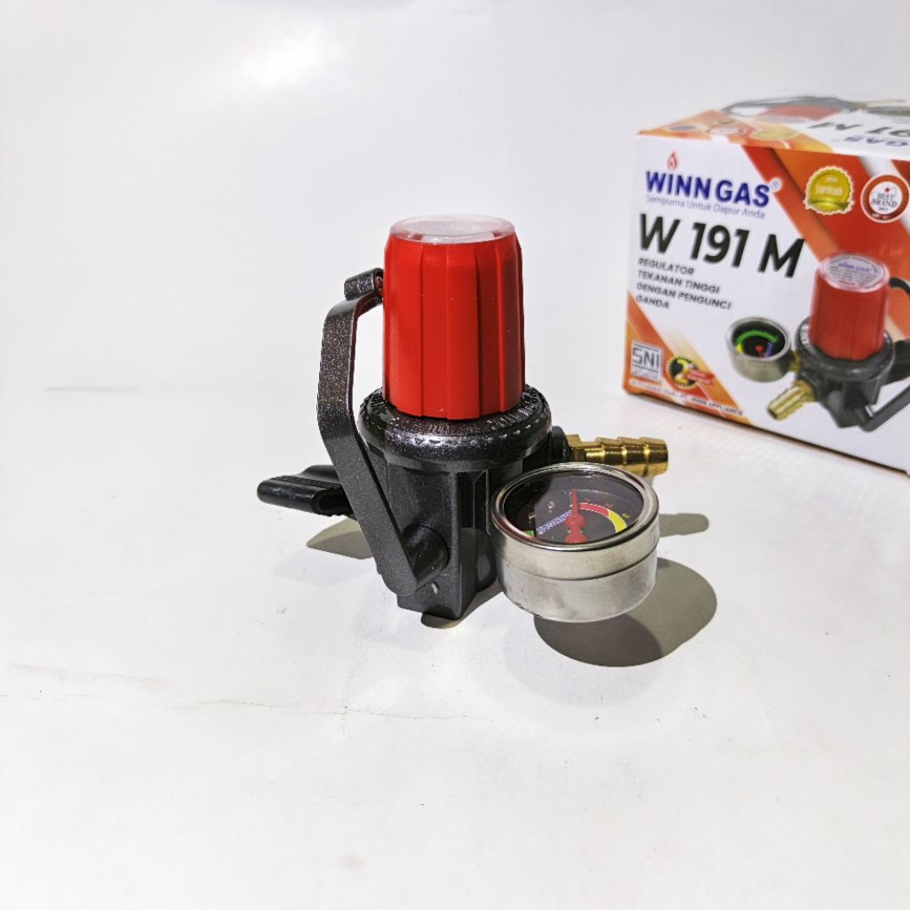 Jual Win Gass Regulator Gas W 191 M Double lock+Meter, W 181 M ...