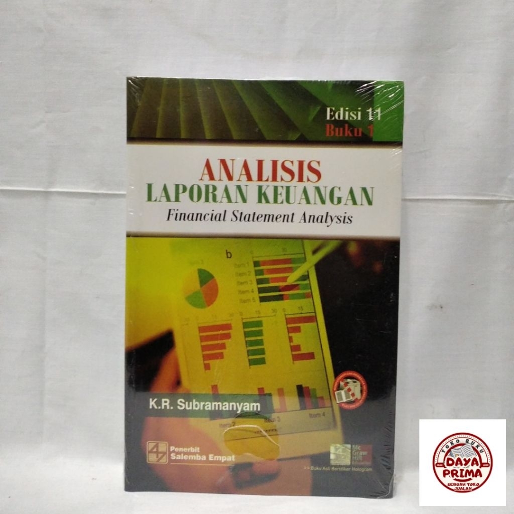 Jual BUKU ANALISIS LAPORAN KEUANGAN JILID 1 EDISI 11 SUBRAMANYAM. | Shopee Indonesia