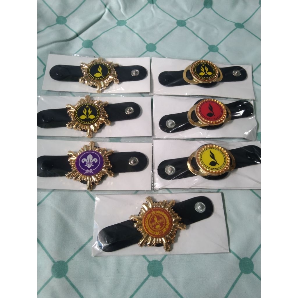 Jual Ring custom/Ring kalep bersinar/ring karet Pramuka ring tunas ...