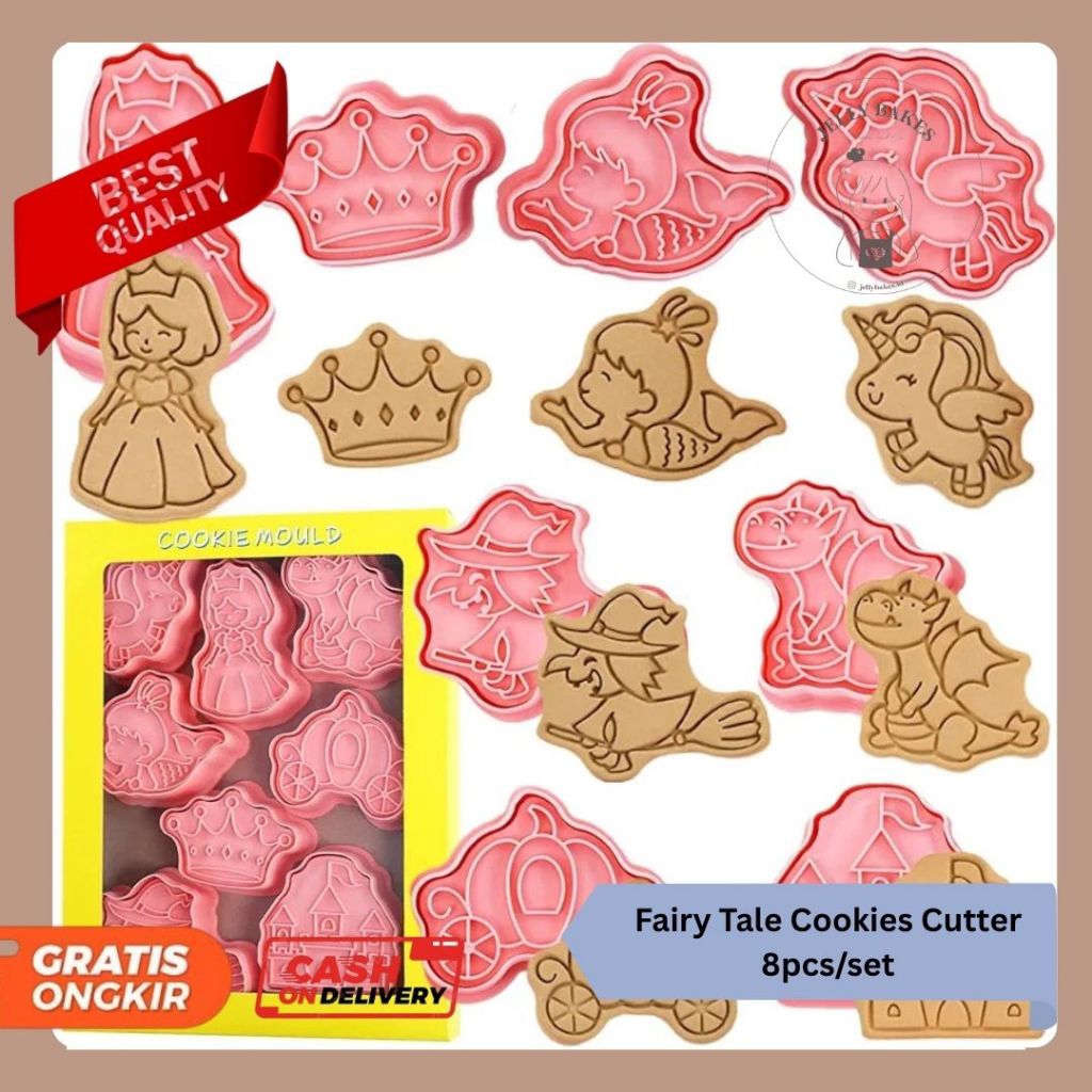 Jual Fairy Tale Princess Witch Cookies Cutter | Shopee Indonesia