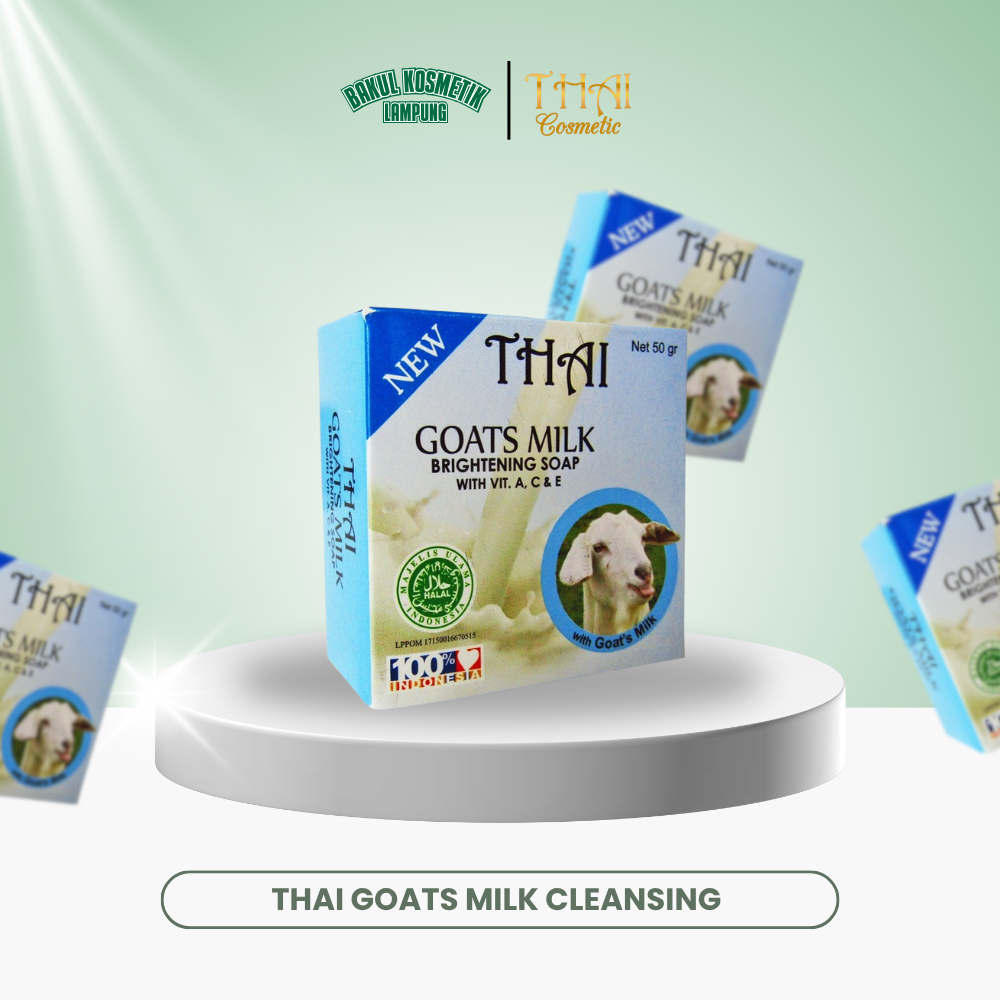 Jual THAI GOATS MILK Soap 50 gr (Sabun Susu Kambing) | Shopee Indonesia