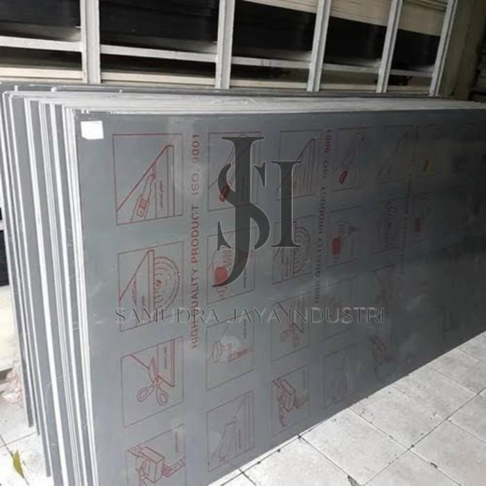 Jual Plat PVC Abu Lembaran 3mm x 1220 x 2440 (PVC Sheet Grey) | Shopee Indonesia