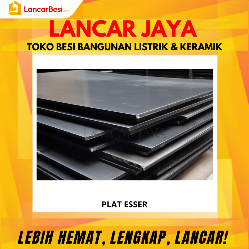 Jual Plat Esser 240x120 4.0mm | 5.0mm | 6.0mm | 8.0mm | 10mm | 12mm ...