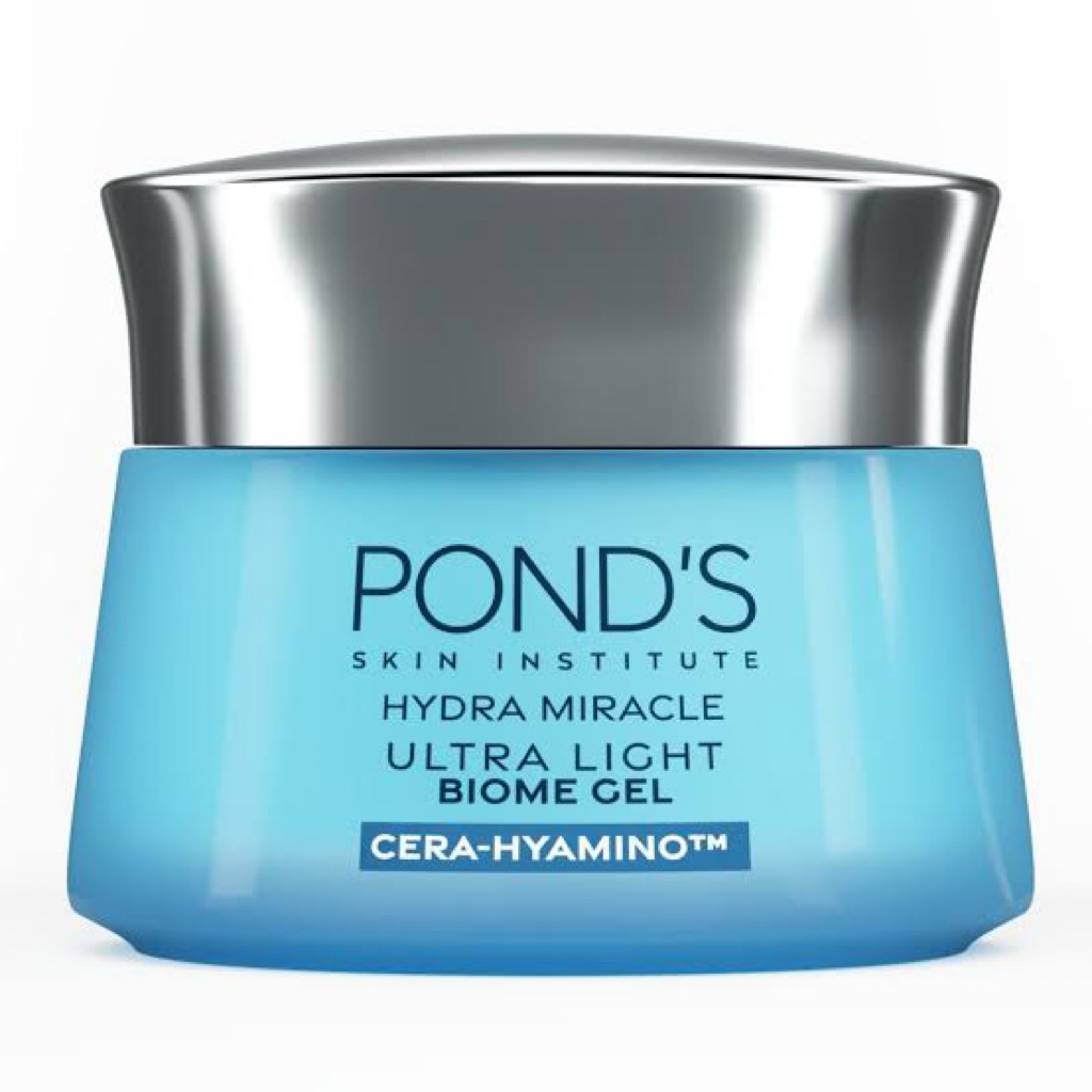 Jual Ponds Hydra Miracle Ultra Light Biome Gel Hydrating Moisturizer ...