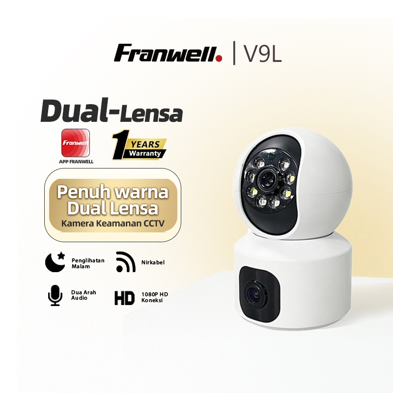 Jual Franwell CCTV Camera 4MP HD Wi-Fi Multi Penglihatan Malam Lensa ...
