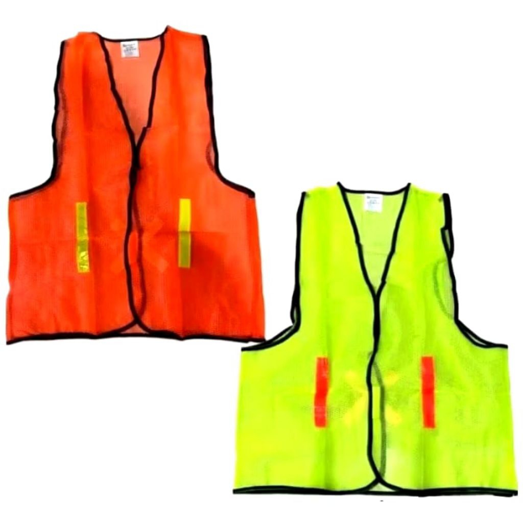 Jual Rompi Jaring X Orange & Hijau Gosave // Rompi Proyek // Rompi ...