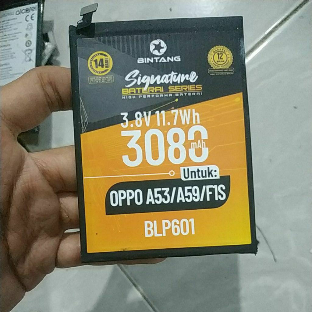Jual BATERAI BEKAS OPPO F1S BLP601 DP | Shopee Indonesia