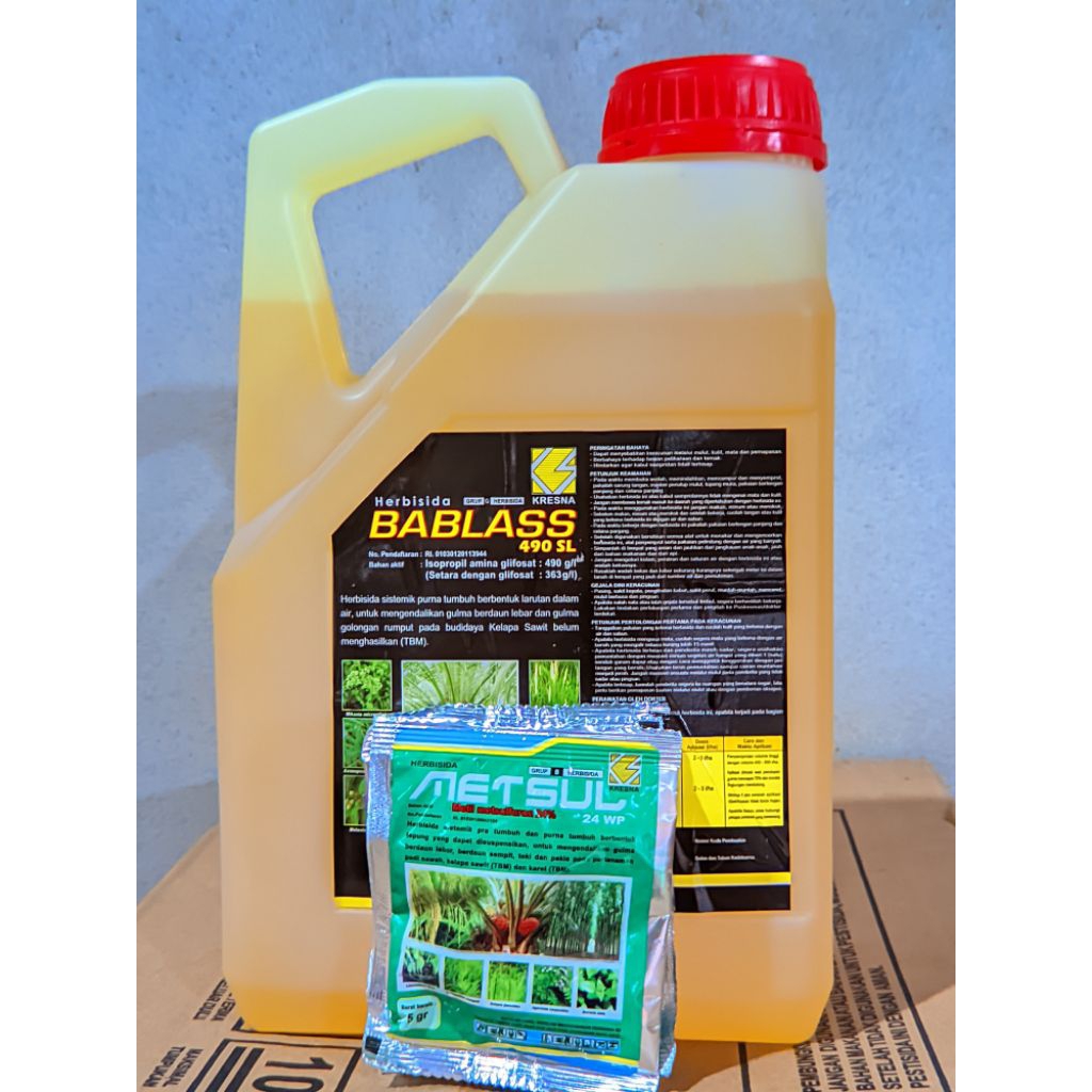 Jual Herbisida BABLASS 490 SL 4 Liter | Shopee Indonesia