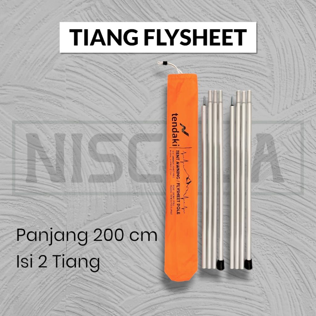 Jual Tiang Flysheet | Flysheet Pole | Tent Awning Aluminium & Stainless ...