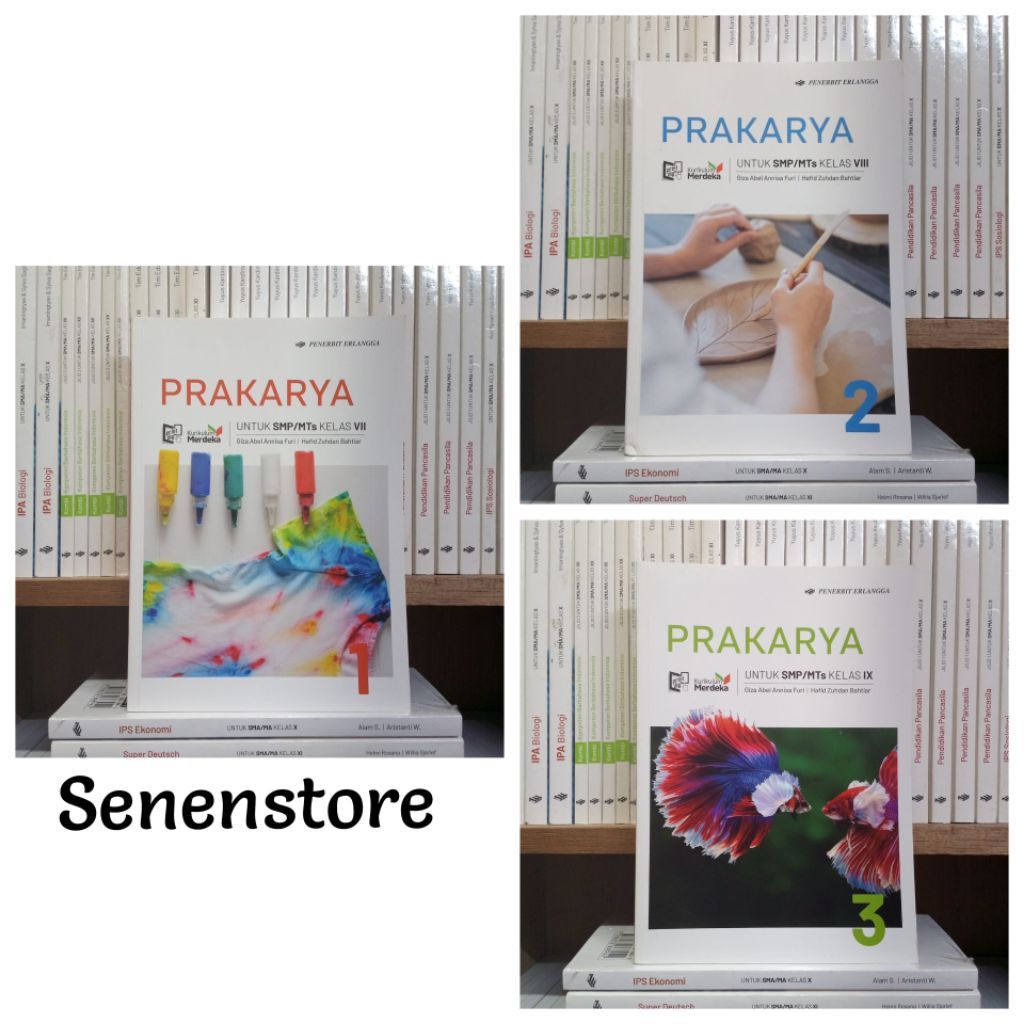 Jual Buku PRAKARYA Kelas 7/VII 8/VIII 9/IX SMP/MTS Kurikulum Merdeka Erlangga | Shopee Indonesia
