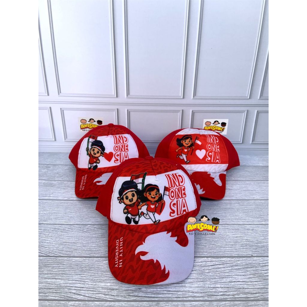 Jual Topi Anak HUT RI Republik Indonesia 17 Agustus 1945 Kemerdekaan ...