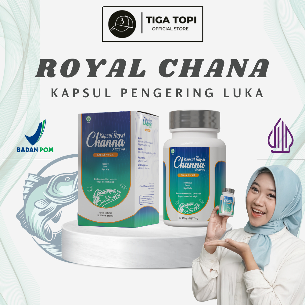Jual Royal Chana Obat Luka Caesar - Ekstrak Ikan Gabus | Shopee Indonesia