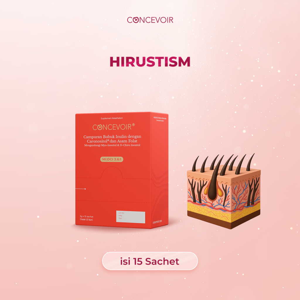 Jual CONCEVOIR | HIRUSTISM Myo-Inositol & D-Chiro Inositol Supplement ...