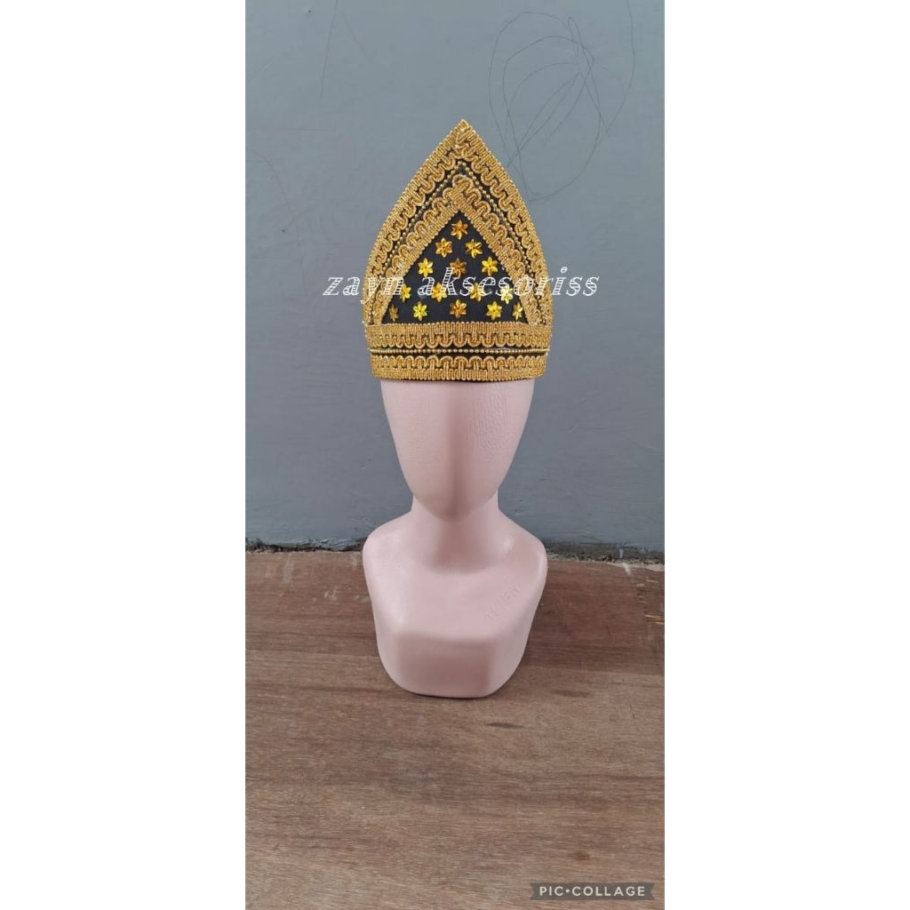 Jual Topi Adat Laki laki Model Payet Renda/pentas seni/karnaval/pawai ...
