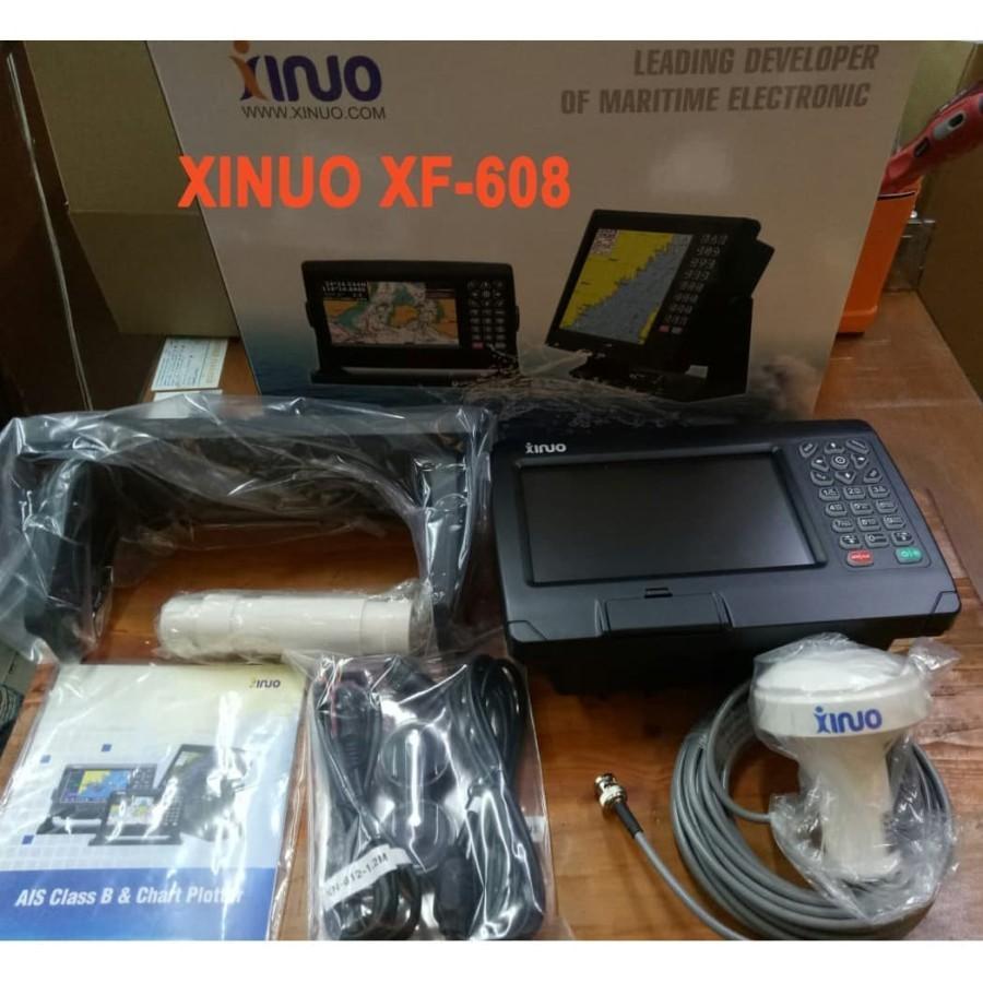 Jual GPS KAPAL XINUO Marine GPS Chartplotter XF608 | Shopee Indonesia
