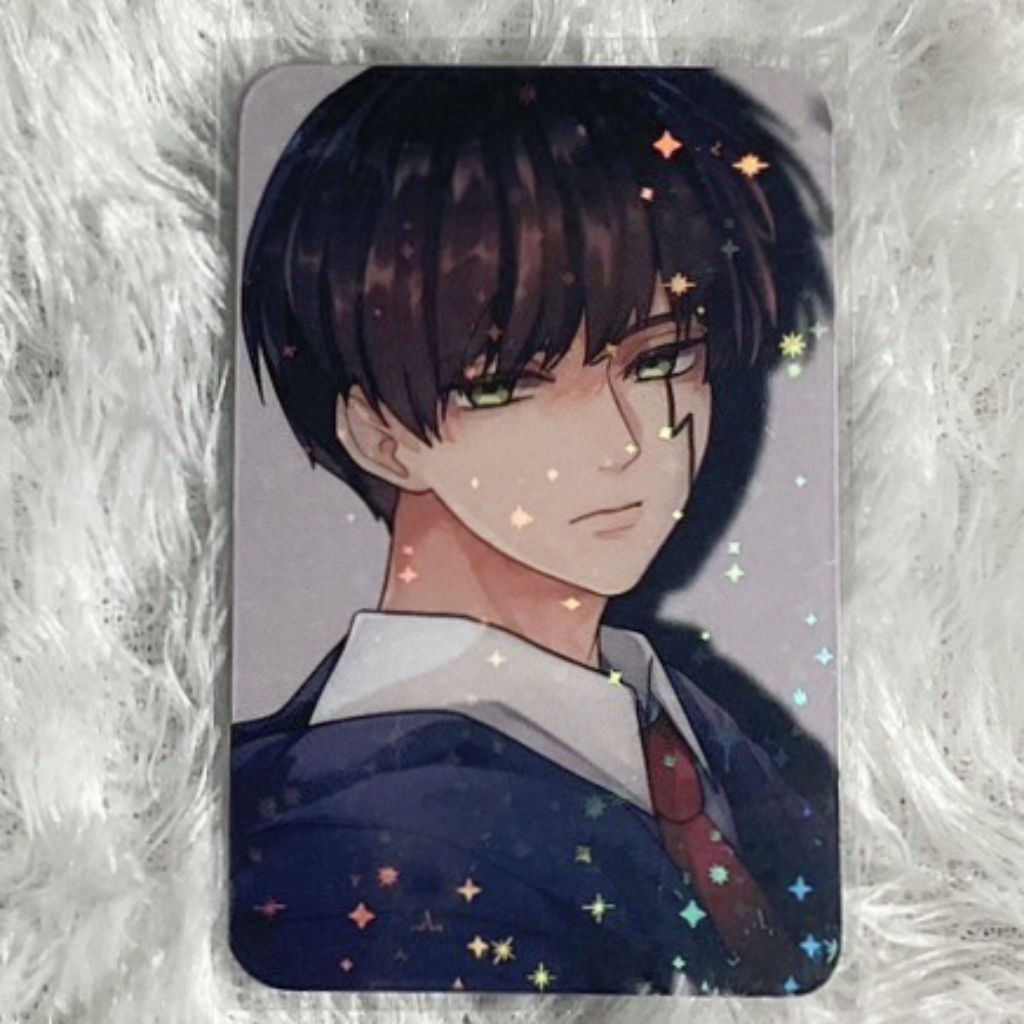 Jual Mashle Mash Burnhead Photocard Anime | Shopee Indonesia