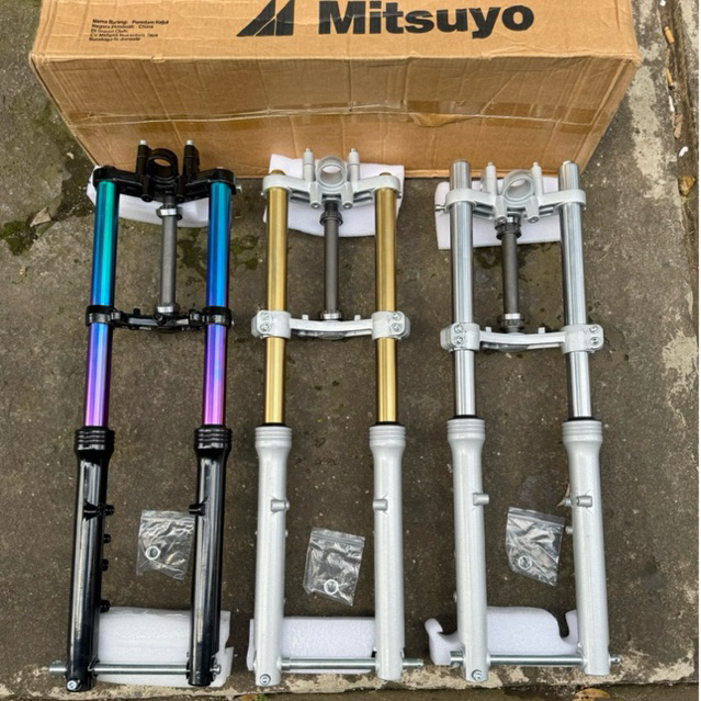 Jual Shok Depan Ninja R RR As Krum Rainbow Dan As Gold Mitsuyo PNP ...