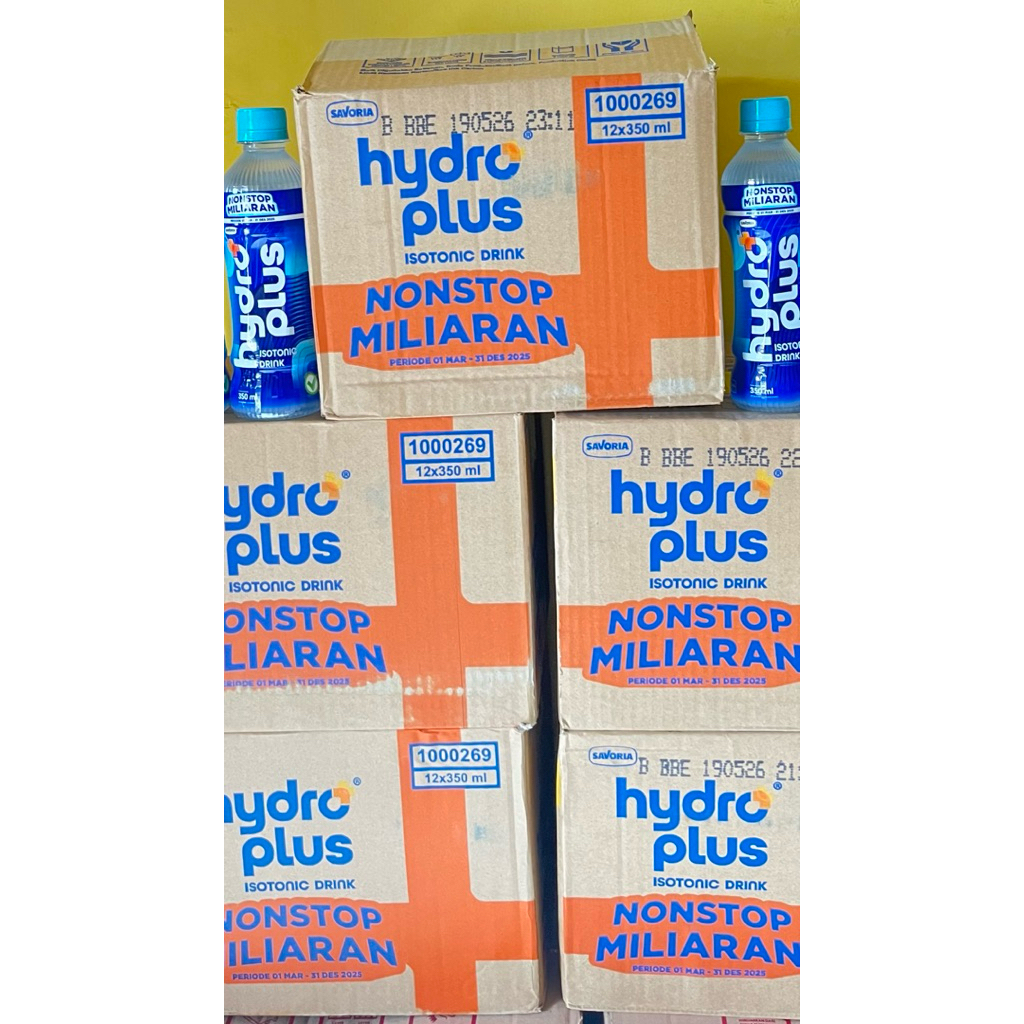 Jual Hydroplus Nonstop Miliaran (Kemasan Baru) 1 DUS isi 12 Botol ...