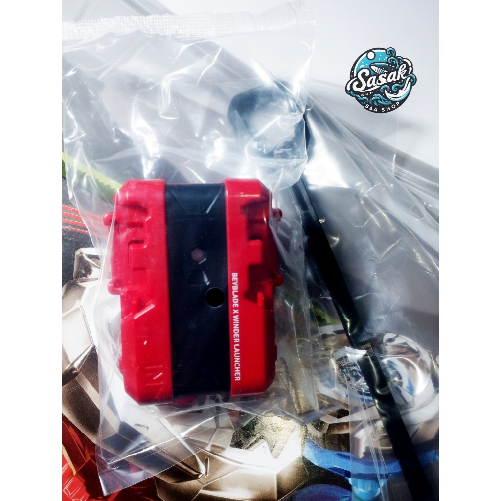 Jual Beyblade X Winder Launcher Merah Rare (Original Takara Tomy ...