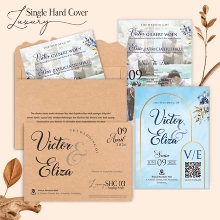 Jual CETAK UNDANGAN FULL COLOUR - UNDANGAN PERNIKAHAN CUSTOM - UNDANGAN ...