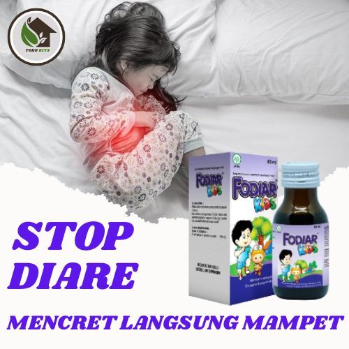Jual Fodiar Kids Sirup Obat Stop Diare Mencret Langsung Mampet Untuk ...