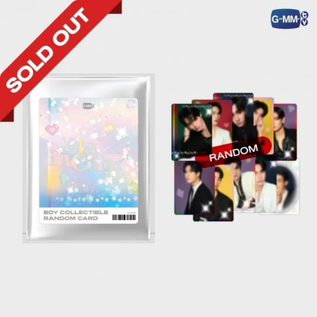 Jual [READY SET SEALED] BOYS RANDOM CARD SET | BLACK IN COLOR EDITION | GMMTV PC CC | Shopee ...