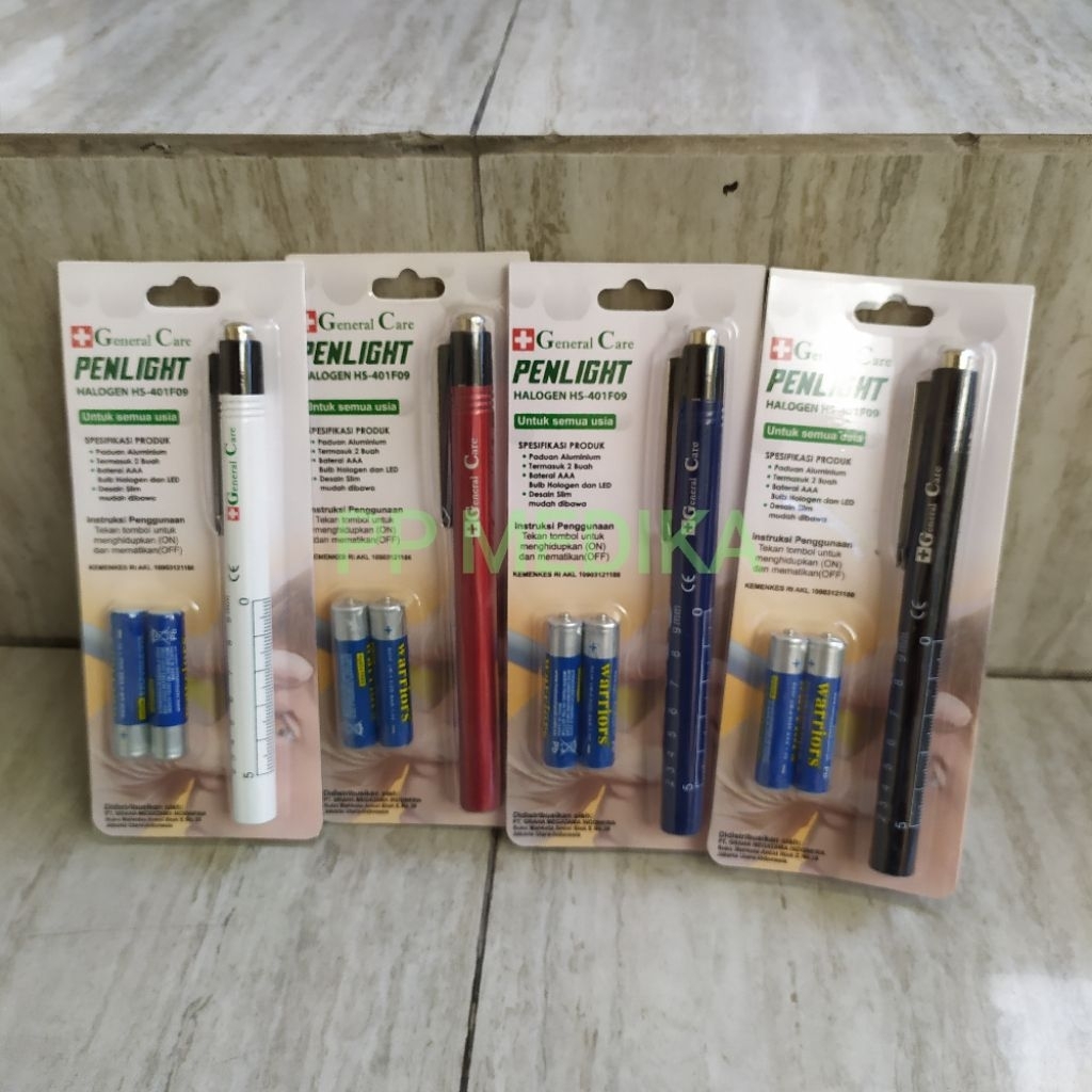 Jual Penlight Lampu Halogen General Care (Sinar Kuning) | Shopee Indonesia