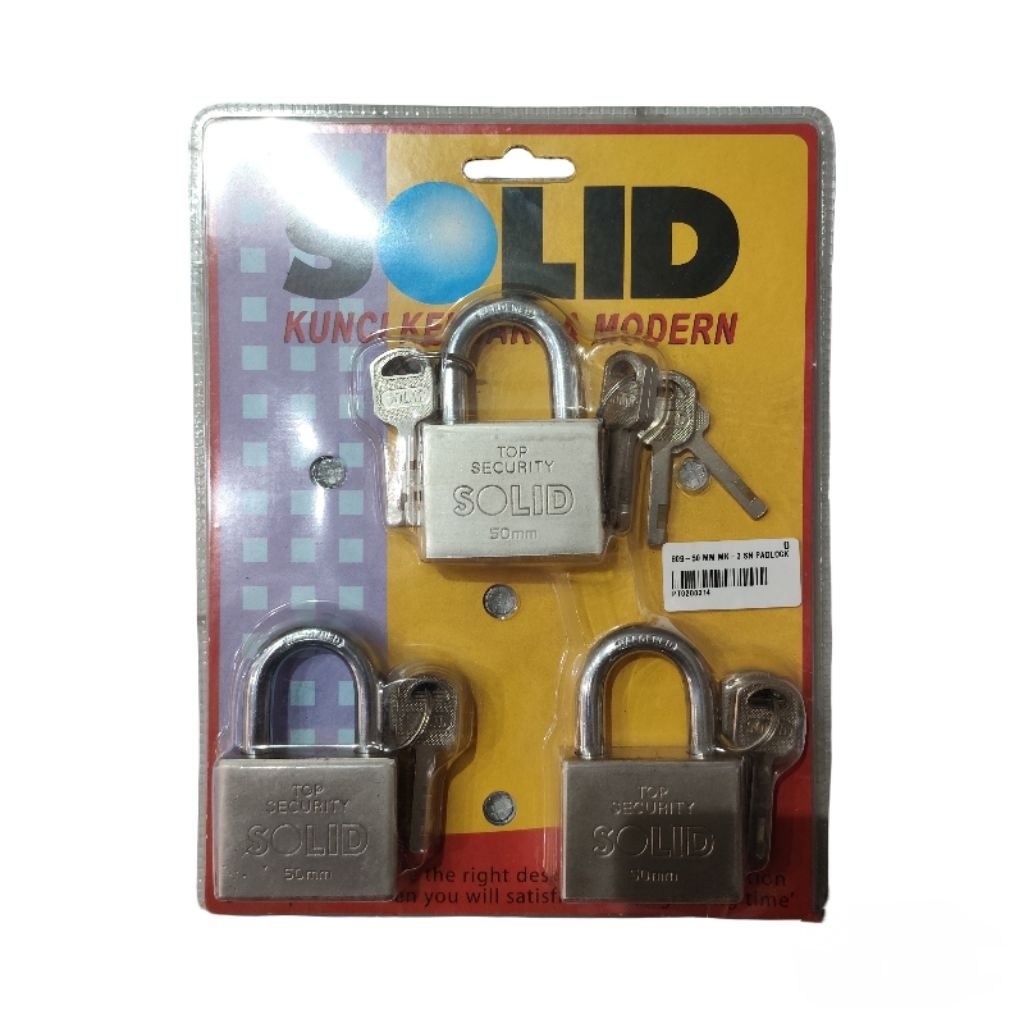 Jual GEMBOK SOLID ISI 3 | Shopee Indonesia