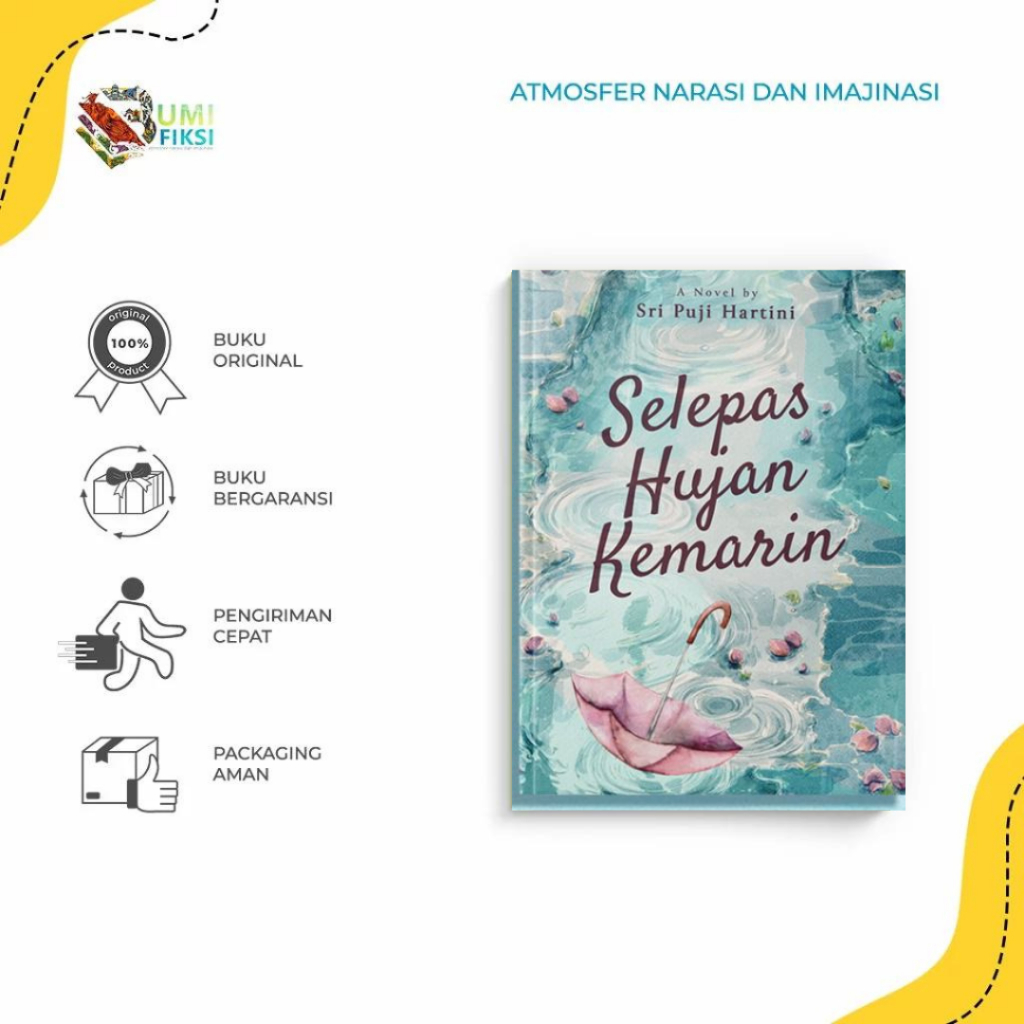Jual Buku Novel - Selepas Hujan Kemarin - Sri Puji Hartini - Tekad ...