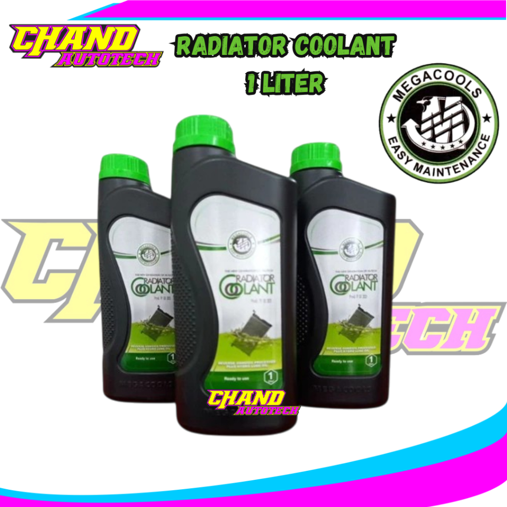 Jual Air Radiator Coolant Hijau Megacool 1Lt Megacools | Shopee Indonesia