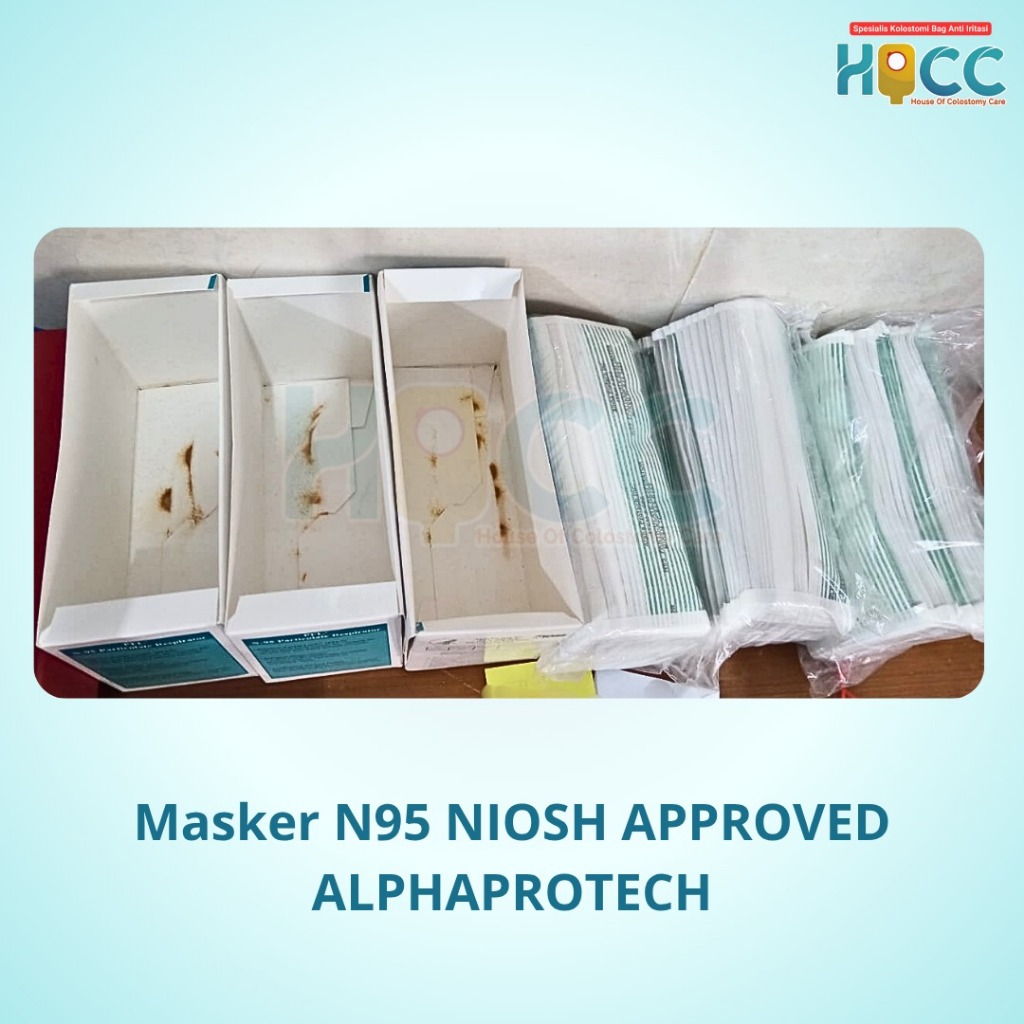 Jual MASKER N-95 NIOSH APPROVED ALPHAPROTECH PER BOX ISI 35 PCS ...