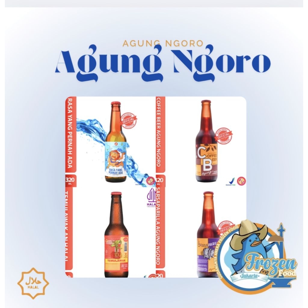 Jual Agung Ngoro | Coffe Beer | Rasa Yang Pernah Ada | Sarsaparilla ...
