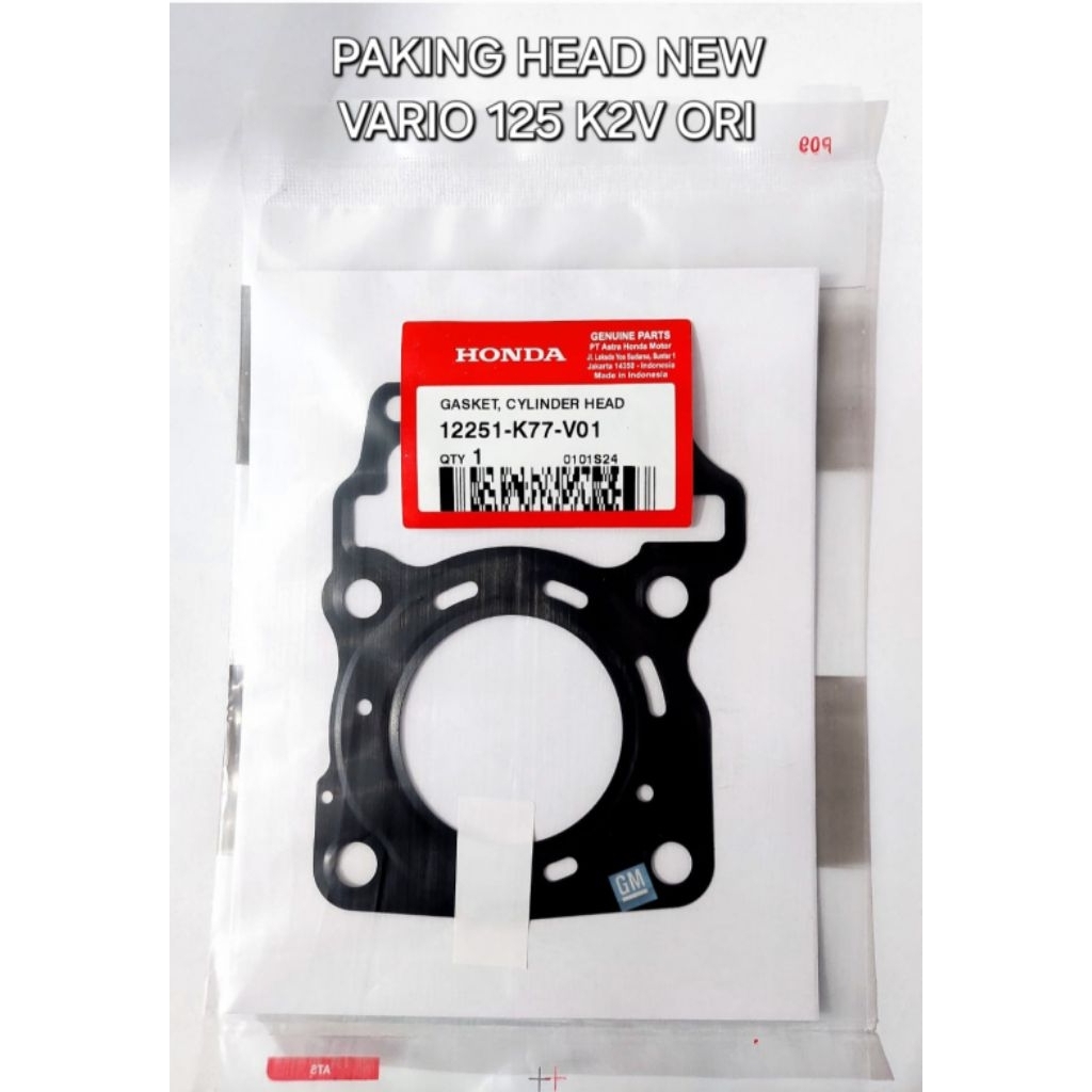 Jual Paking Head Vario 125 Esp Original Gasket Cylinder Head ...
