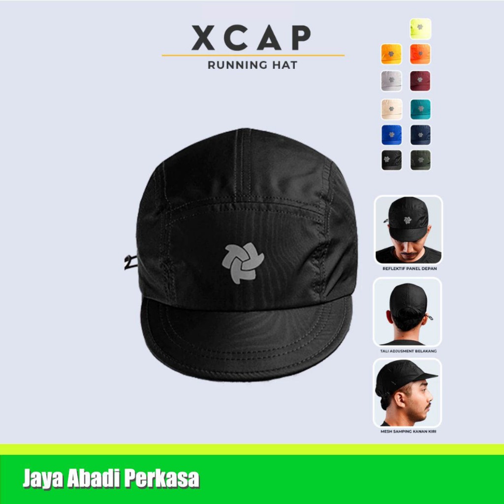 Jual Topi Running Olahraga Topi Lari Quick Dry Running Cap Pria Wanita ...