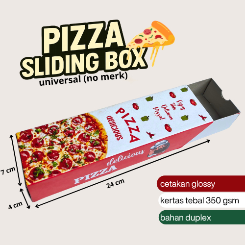 Jual [COD] Box Pizza Panjang UNIVERSAL / Dus Pizza Panjang Model ...