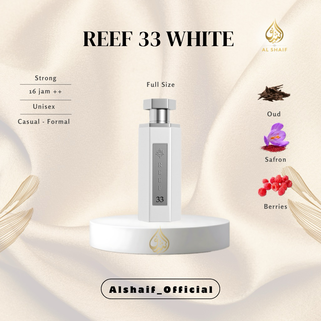 Jual Parfum Reef 33 White Parfum Unisex | Shopee Indonesia