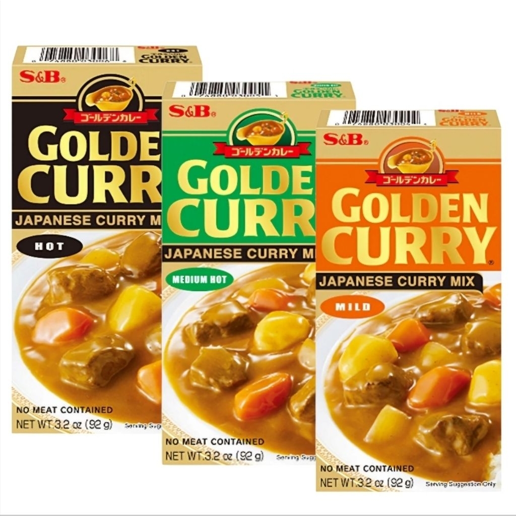 Jual S&B Golden Curry - 92gr | Kari Jepang Kare | Shopee Indonesia