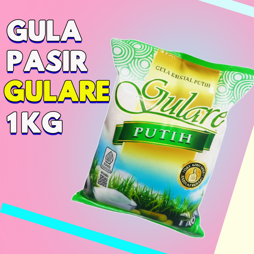 Jual GULARE GULA PASIR 1 KILO tebu GULA PUTIH GULA PASIR KRISTAL WHITE ...