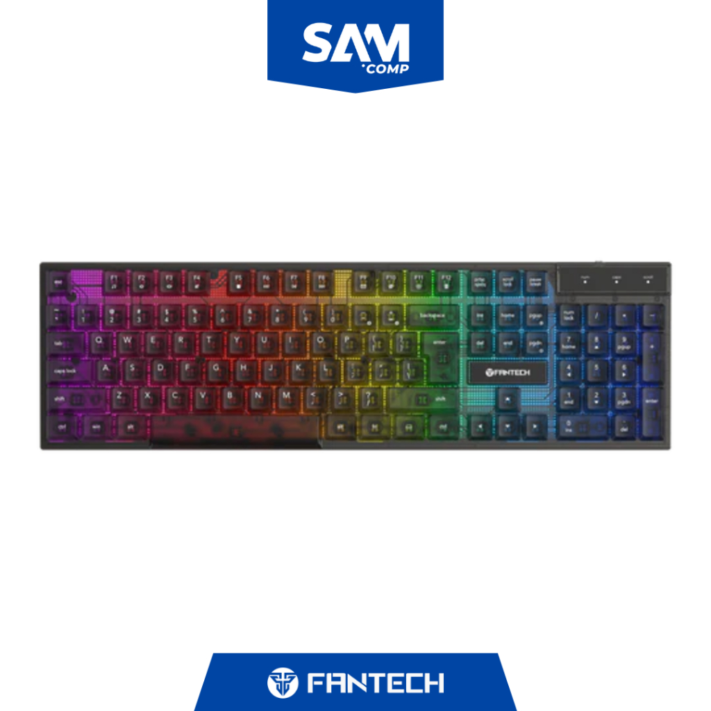 Jual Fantech SHIKARI K515 KEYCAPS Transparan Keyboard Gaming RGB ...