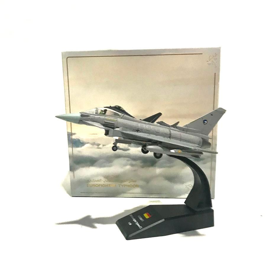 Jual Miniatur Diecast Pesawat 2008 Eurofighter Typhoon F2 skala 1:100 ...