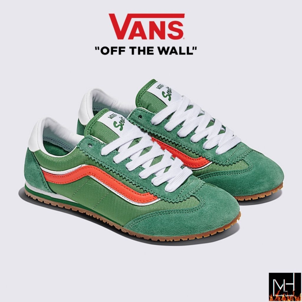 Jual Vans Serio Super Low Pro Green Red Original 100% | Shopee Indonesia