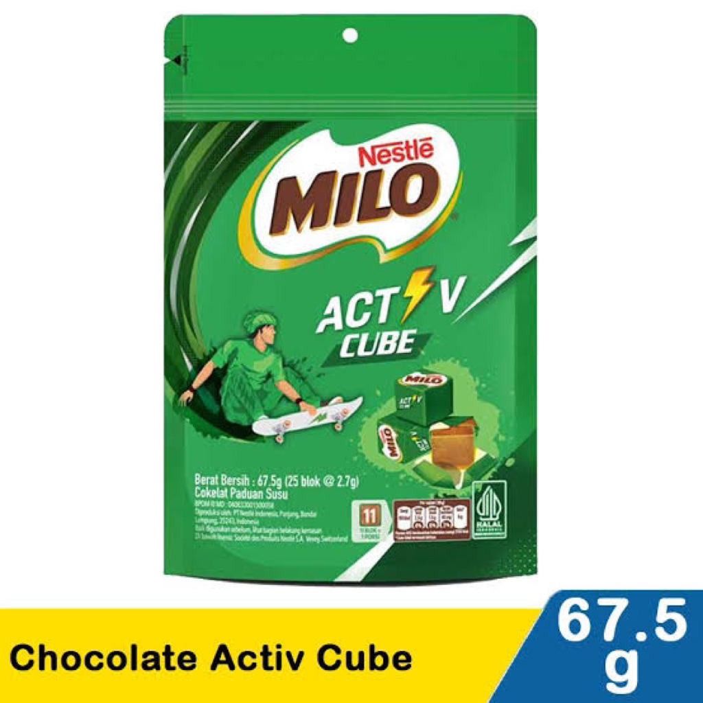 Jual milo active cube 25 pc cubes | Shopee Indonesia