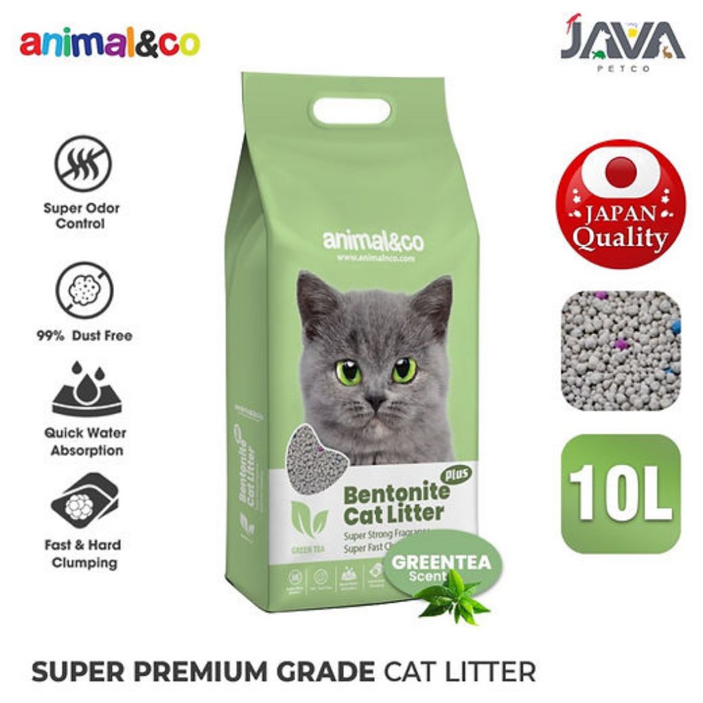 Jual Syafatummy Pasir Kucing Animal &Co ,10L (Sameday &) | Shopee Indonesia