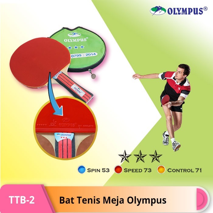 Jual Bat Tenis Meja TTB-02 Tas Half | Shopee Indonesia