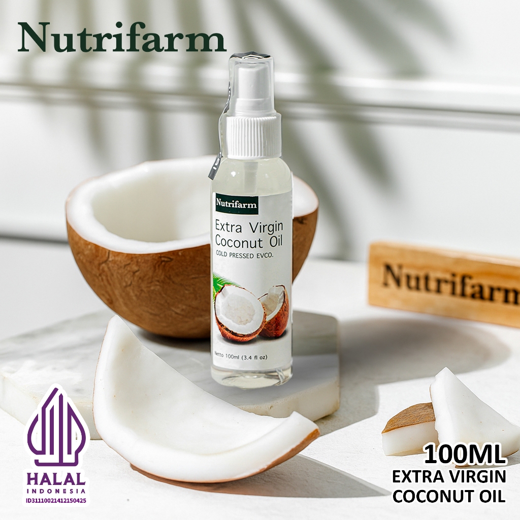 Jual Nutrifarm Virgin Coconut Oil 100 ml | Shopee Indonesia