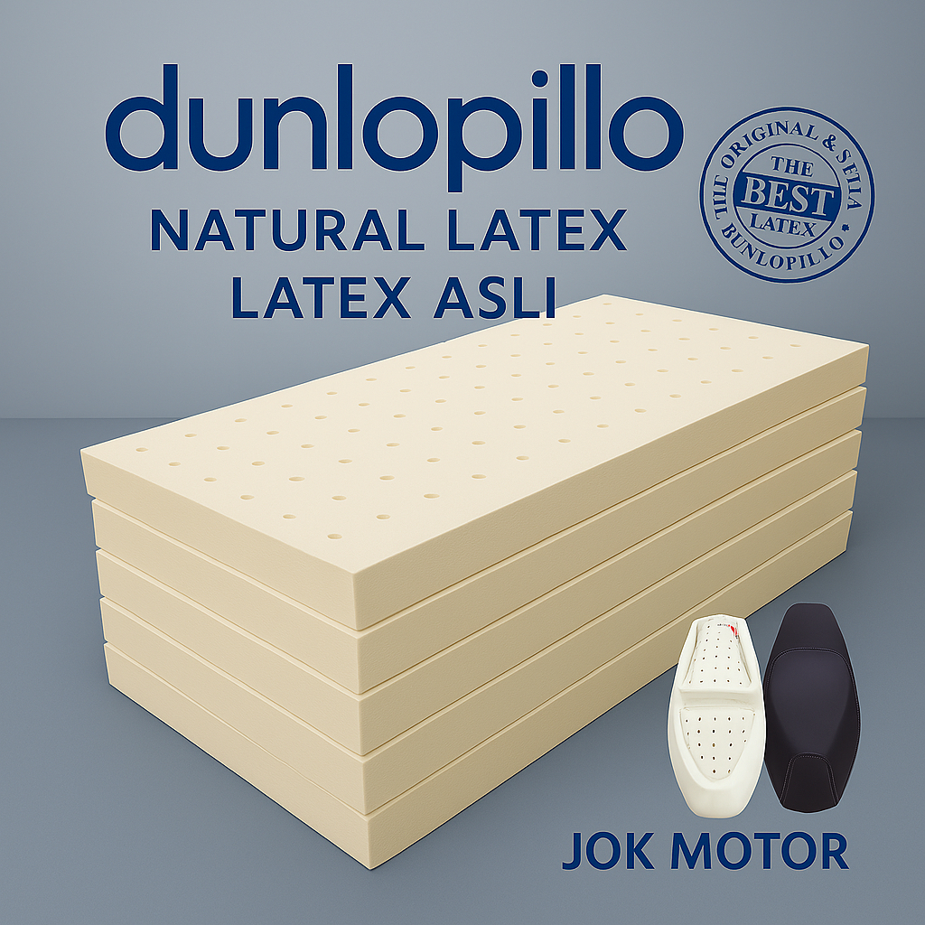 Jual Latex Jok Motor dan Mobil 40x80x2,5cm Latex Dunlopillo | Shopee ...