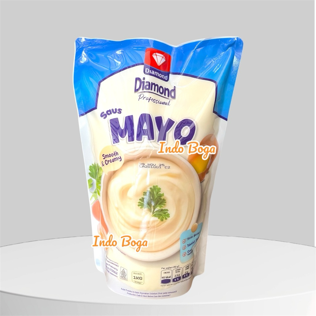 Jual Diamond Saus Mayo 1 kg / Diamond mayonnaise sauce mayones | Shopee ...