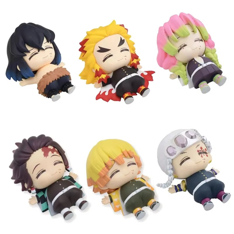 Jual Figure Miniatur Lucu Gaya Demon Slayer Tanjiro, Nezuko, Zenitsu ...