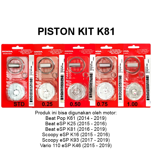 Jual 131A1-K81-P00 131A2-K81-P00 131A3-K81-P00 131A4-K81-P00 131A5-K81 ...