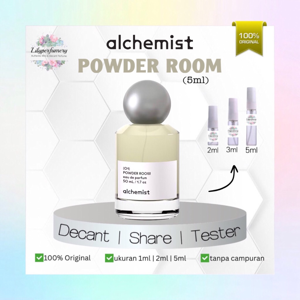 Jual Decant / Share ALCHEMIST POWDER ROOM EDP 5 ml (Authentic Only ...